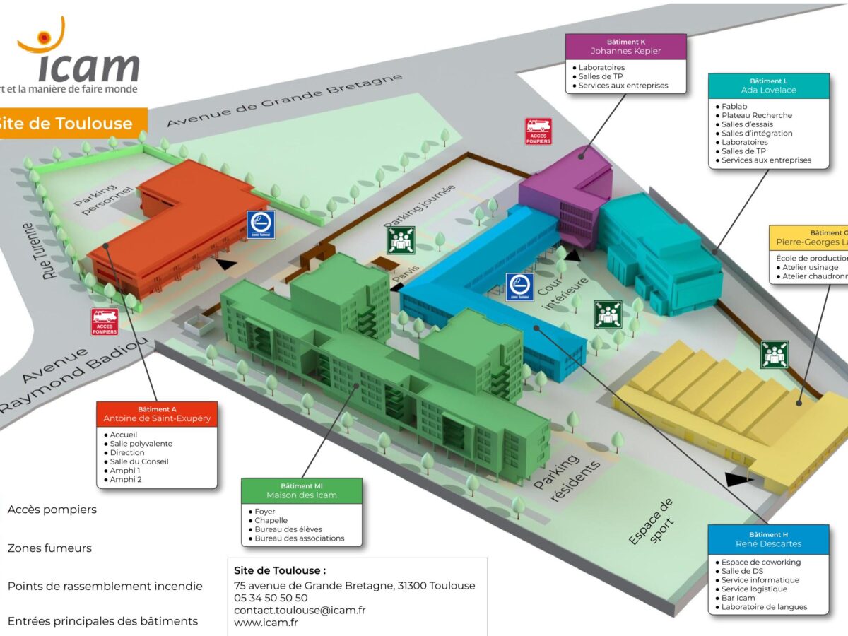 Icam Toulouse Logo NEAMTIC/ICAM Workshop On Coastal Management